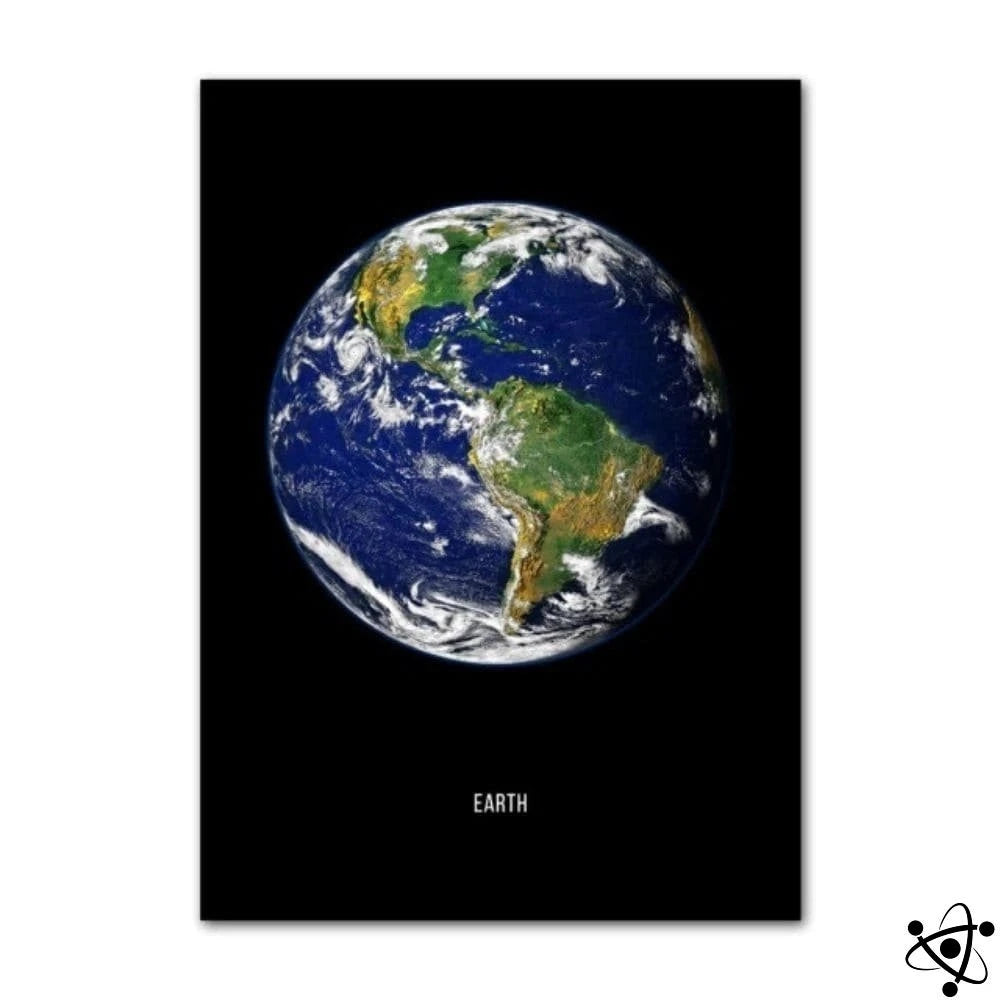 Poster Planet Earth | Science Decor
