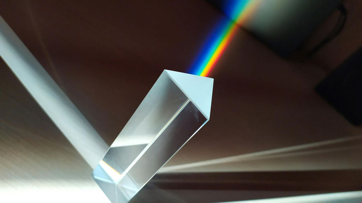 light refraction prism