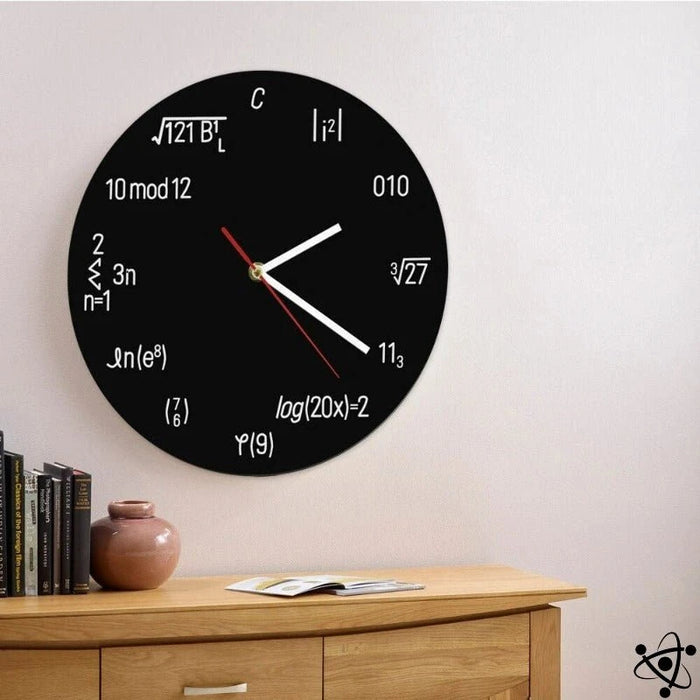Arithmetic Original Wall Clock | Science Decor