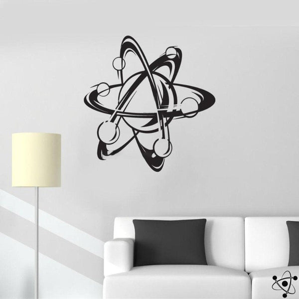 Atom Sticker | Science Decor