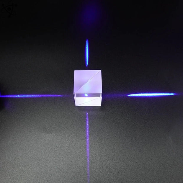 Beam Splitter Optical Cube Prism | Science Decor