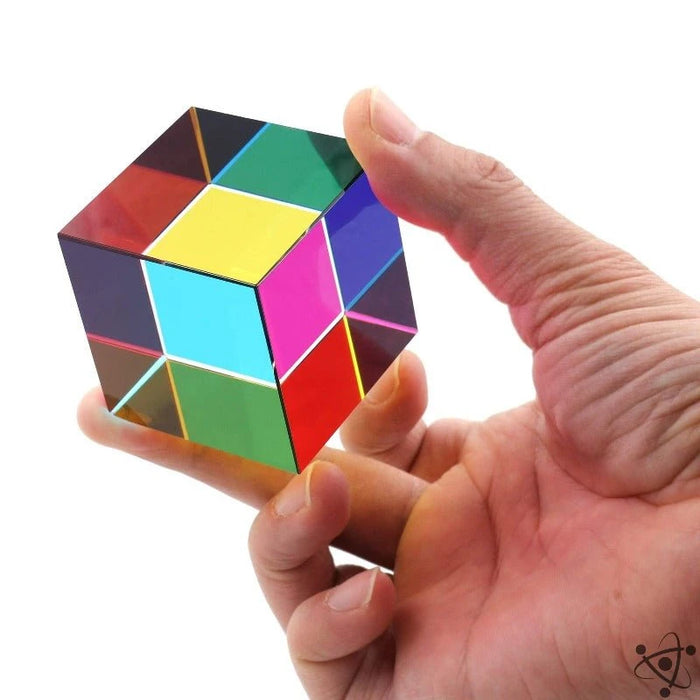 Colorful Cube Prism | Science Decor