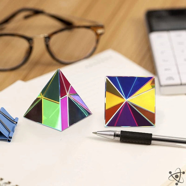 Colorful Pyramid Prism | Science Decor