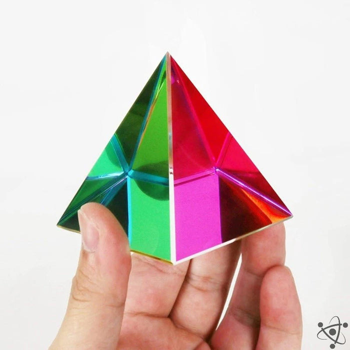 Colorful Pyramid Prism | Science Decor
