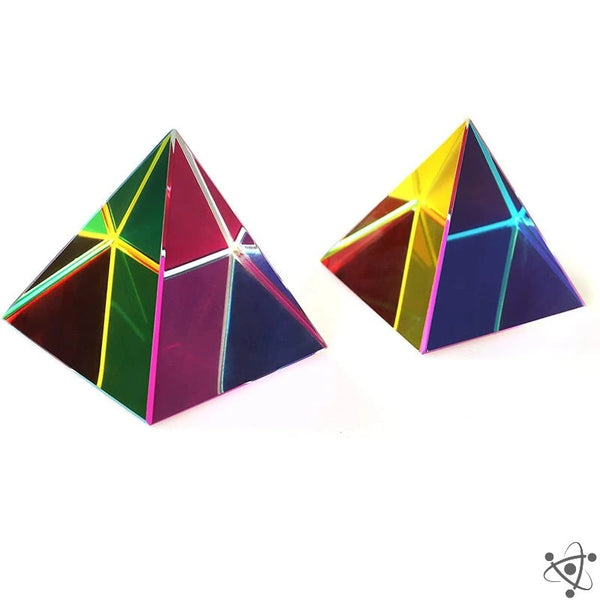 Colorful Pyramid Prism | Science Decor
