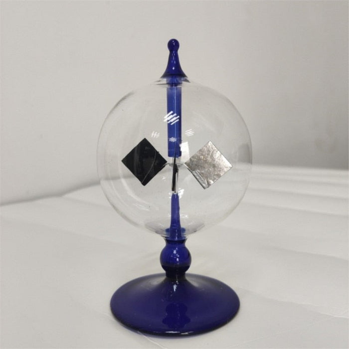 Crookes Radiometer Blue | Science Decor
