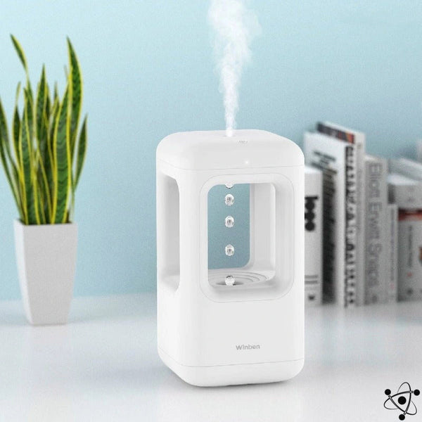 Anti Gravity Fountain Cube | Science Decor