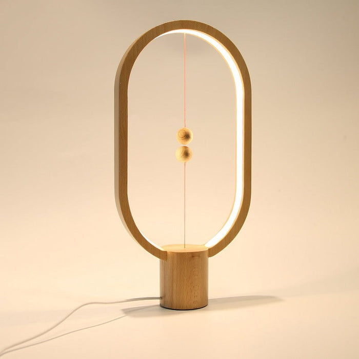 Heng Balance Lamp Wood | Science Decor