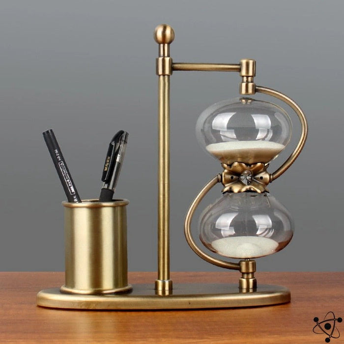 Hourglass Pen Holder | Science Decor