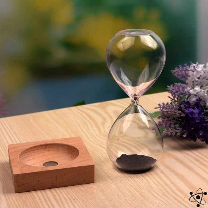 Magnetic Hourglass | Science Decor