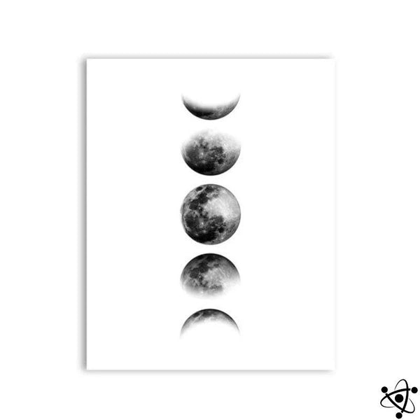 Moon Phases Posters | Science Decor