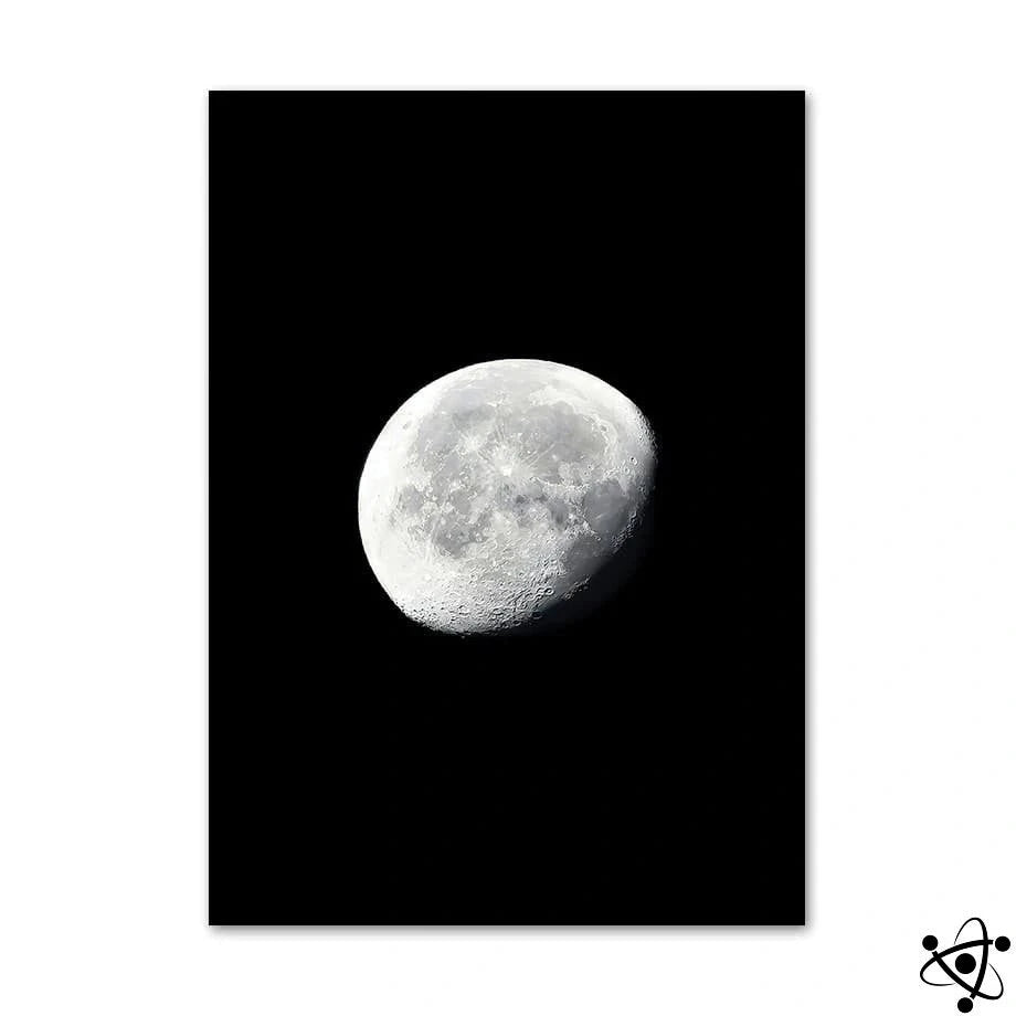 Moon Photo Poster | Science Decor