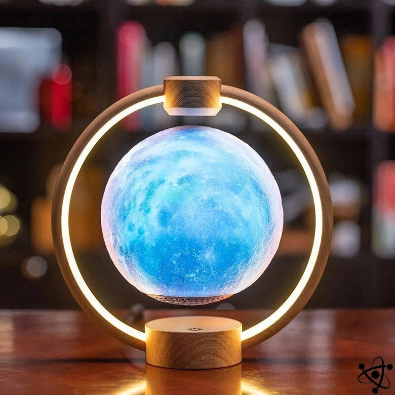 Multicolored Moon Magnetic Lamp | Science Decor