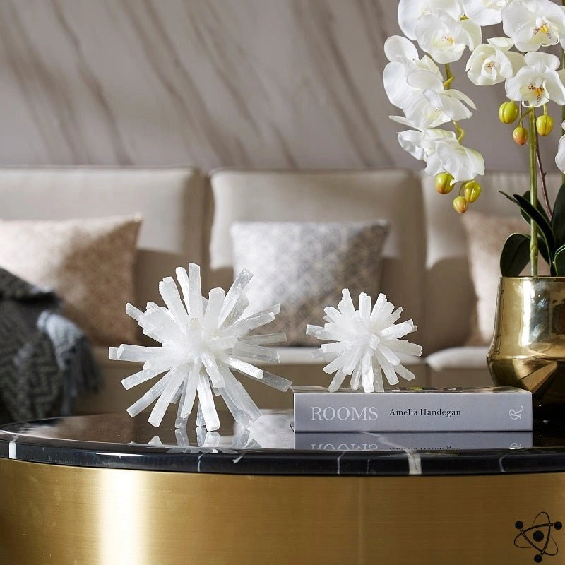 Natural Crystal Ball | Science Decor