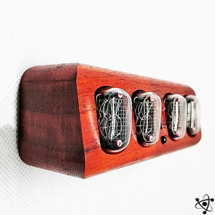 Nixie Tube Clock Walnut | Science Decor