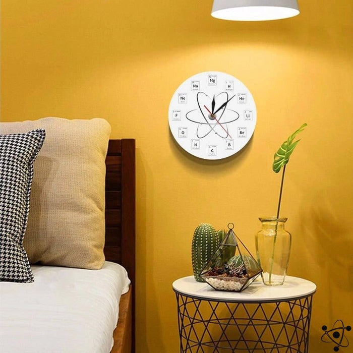 Original Periodic Element Wall Clock | Science Decor