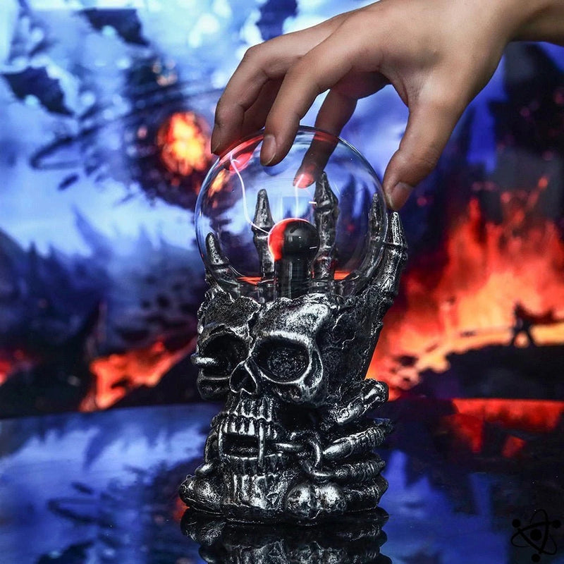 Plasma Lamp Skull | Science Decor