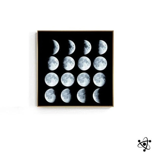 Poster Lunar Phases | Science Decor