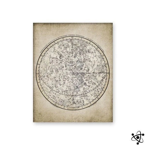 Posters Astronomical Cards From The 19Th Century | Science Decor