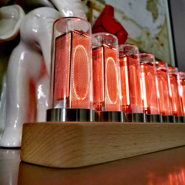 Nixie Tube Clock Glow LED | Science Decor