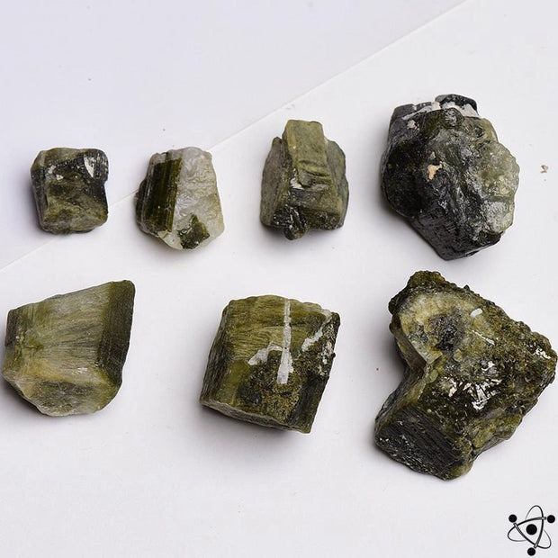 Rough Green Tourmaline | Science Decor
