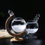 Storm Glass Globe | Science Decor