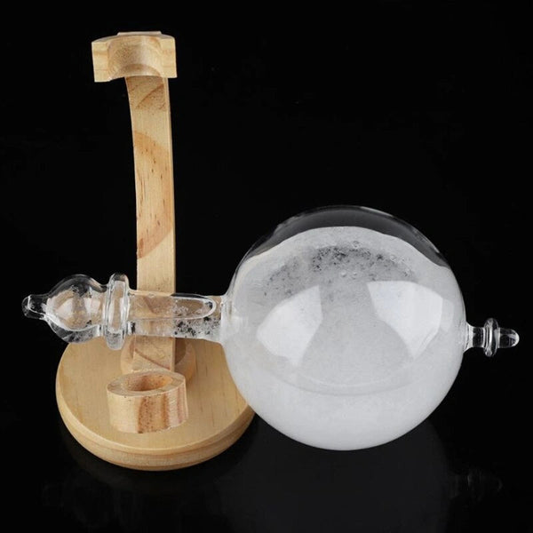Storm Glass Globe | Science Decor