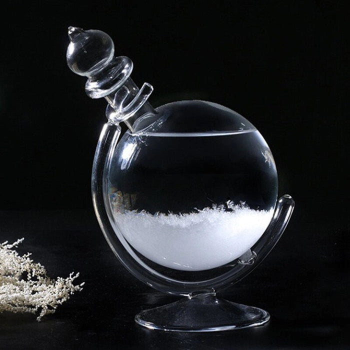 Storm Glass Globe | Science Decor