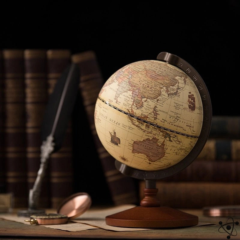 Vintage Earth Globe | Science Decor